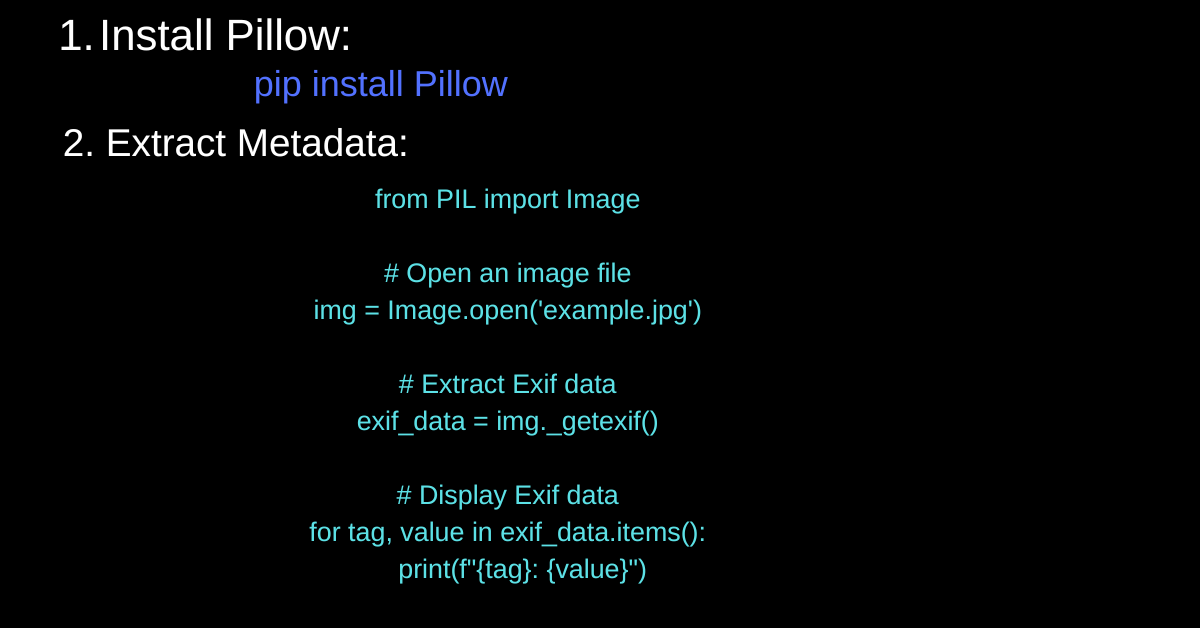 How To Get Metadata Of Image In Python Programming Insider 1203